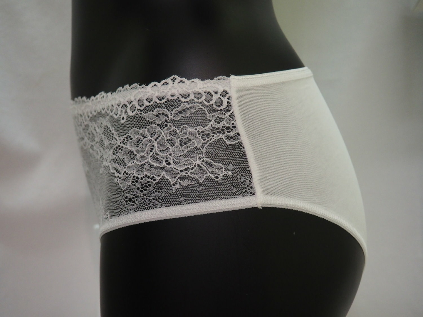 Slip en coton et dentelle FRALY - LINGERIE/Culottes, Slips, Shortys ...