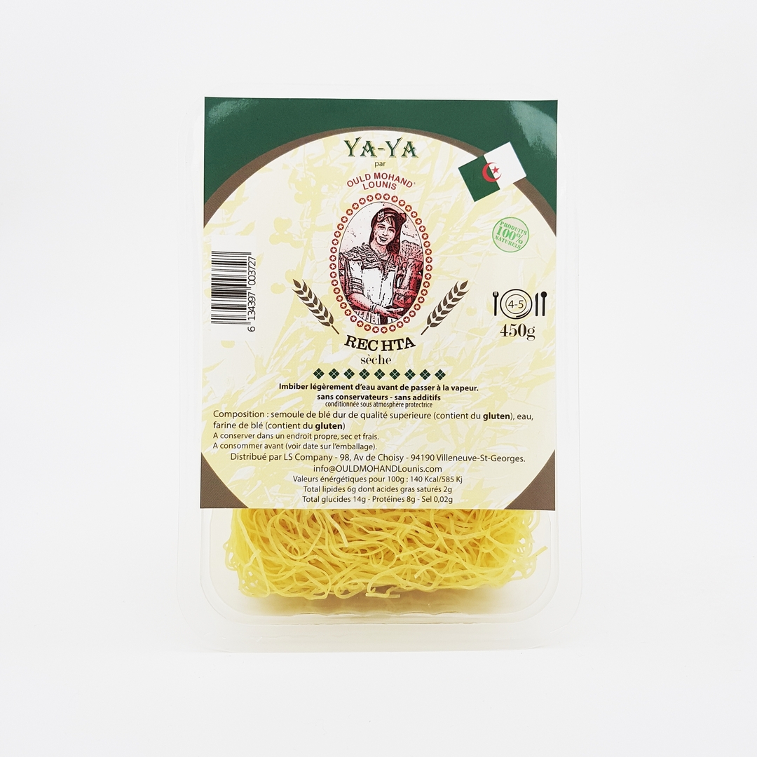 Rechta traditionnelle Algérienne | 450g Rechta YAYA