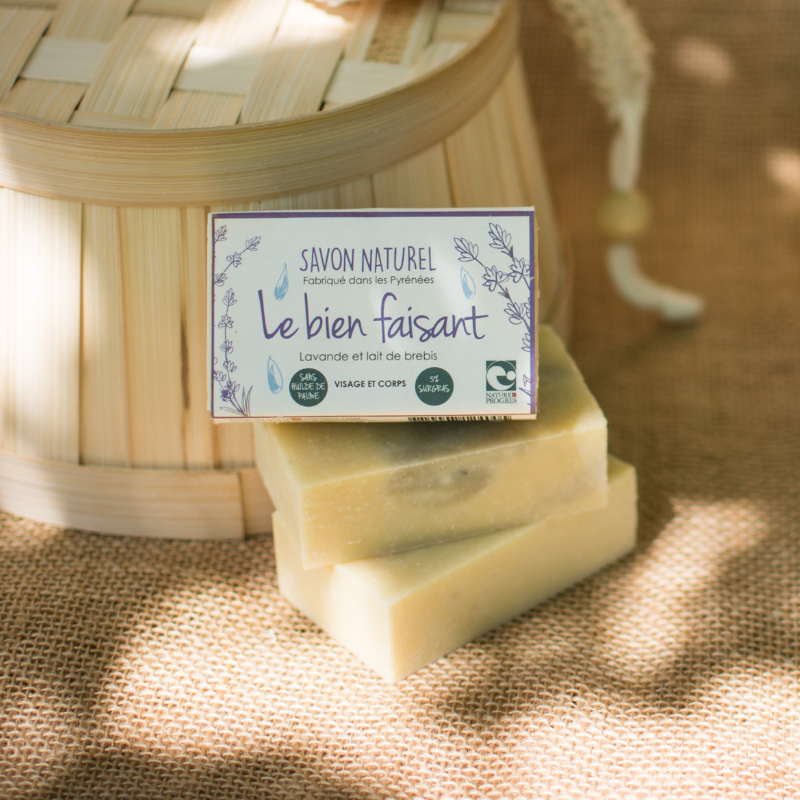 Savon Saponifié à Froid Bienfaisant Pyrénées Natureandprogrès