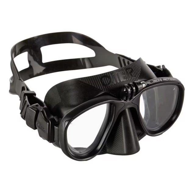 Masque de plongée à la vue OMER ALIEN Support GoPro Progressif