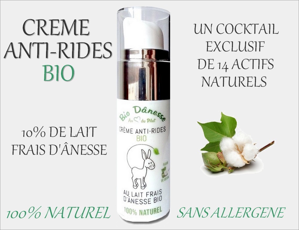 Pourquoi utiliser une crème anti-rides - bio-danesse