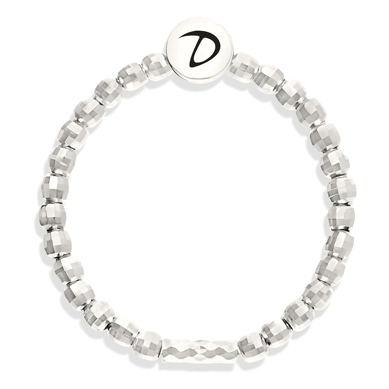 Bague Élastique Argent 925 La Miyuki - Doriane Bijoux