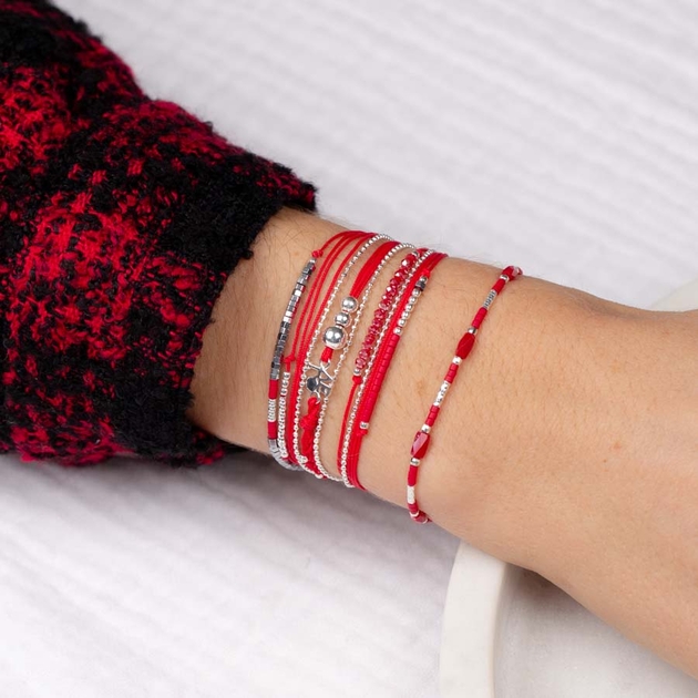 BRACELET VENISE ROUGE - DORIANE Bijoux
