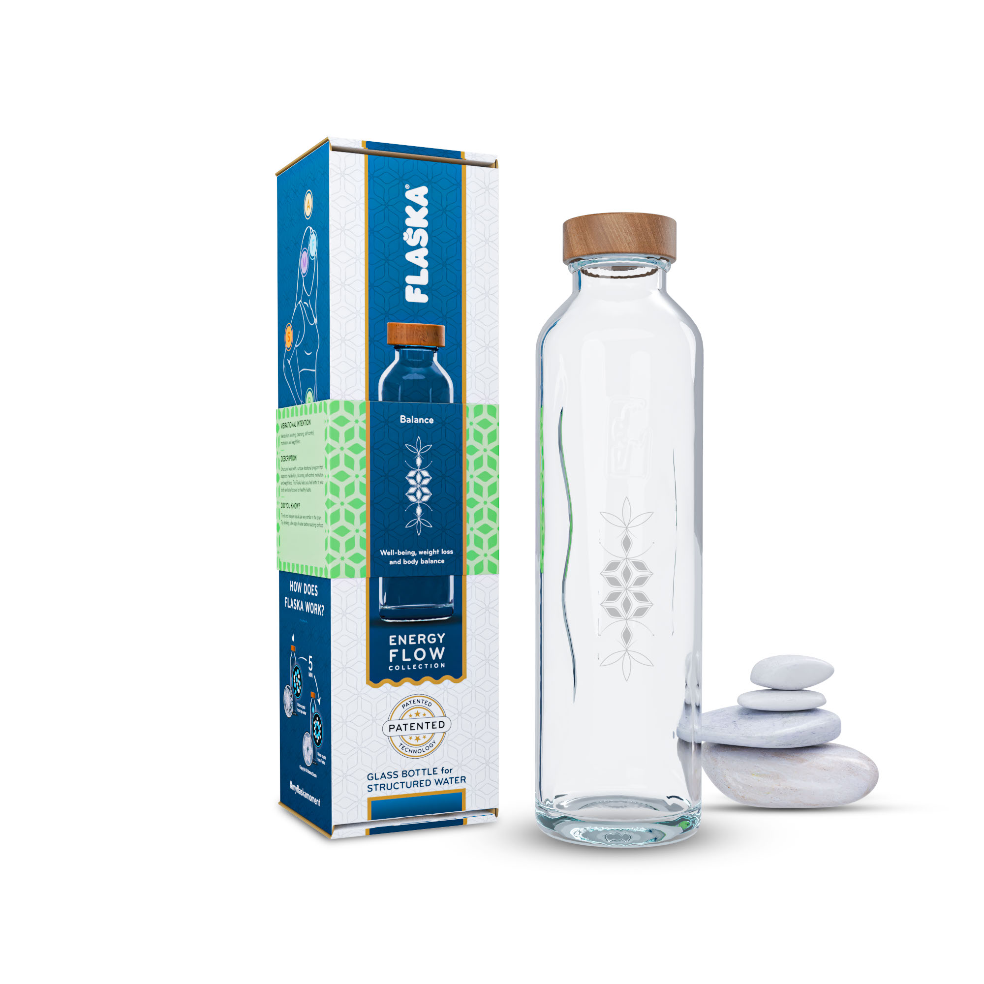 Bouteille dynamisante Energy Flow Balance 0.75L - Boutique/Gamme ENERGY ...