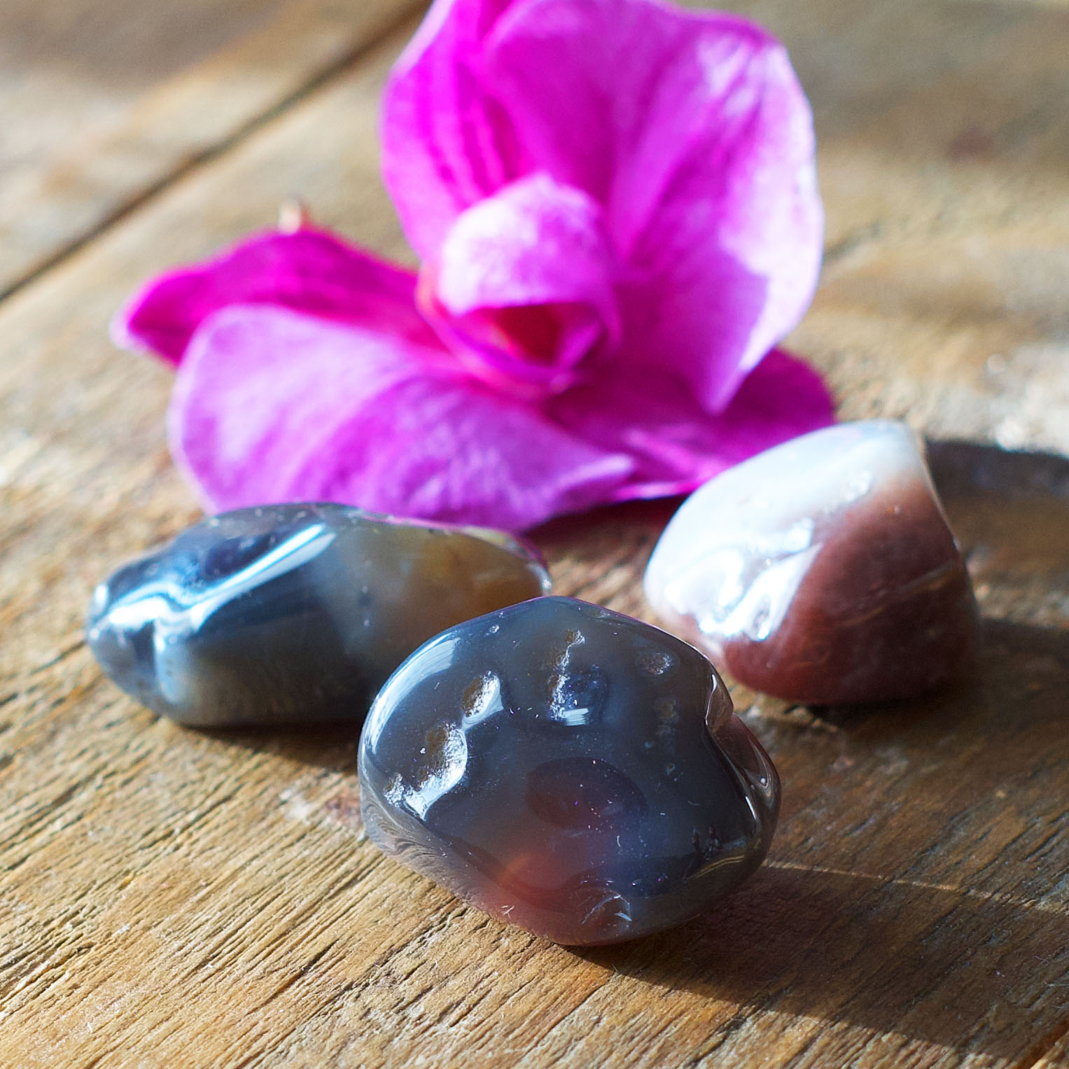 Vertus de l'Agate de Botswana | Miraclesmineraux.com