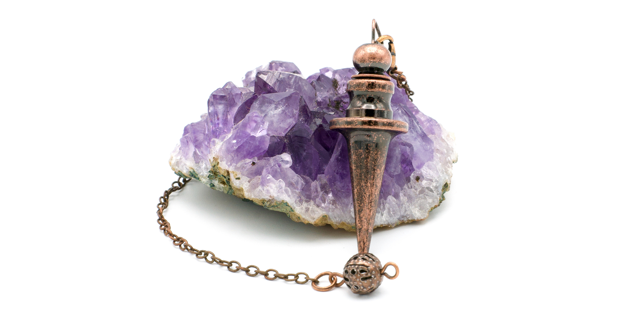 Pendule Témoin en métal, cuivre - Pendule divinatoire/Laiton - Miracles ...