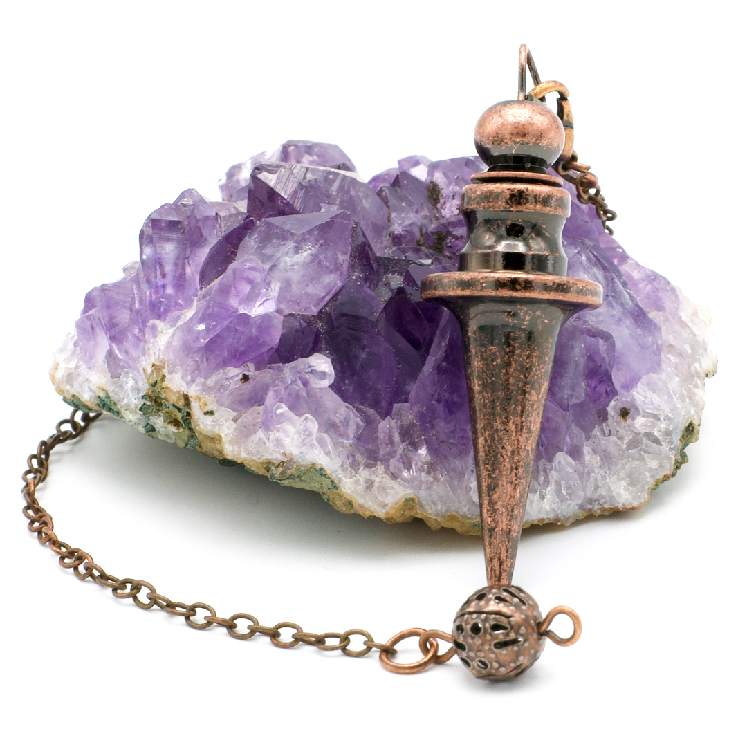 Pendule Témoin en métal, cuivre - Pendule divinatoire/Laiton - Miracles ...