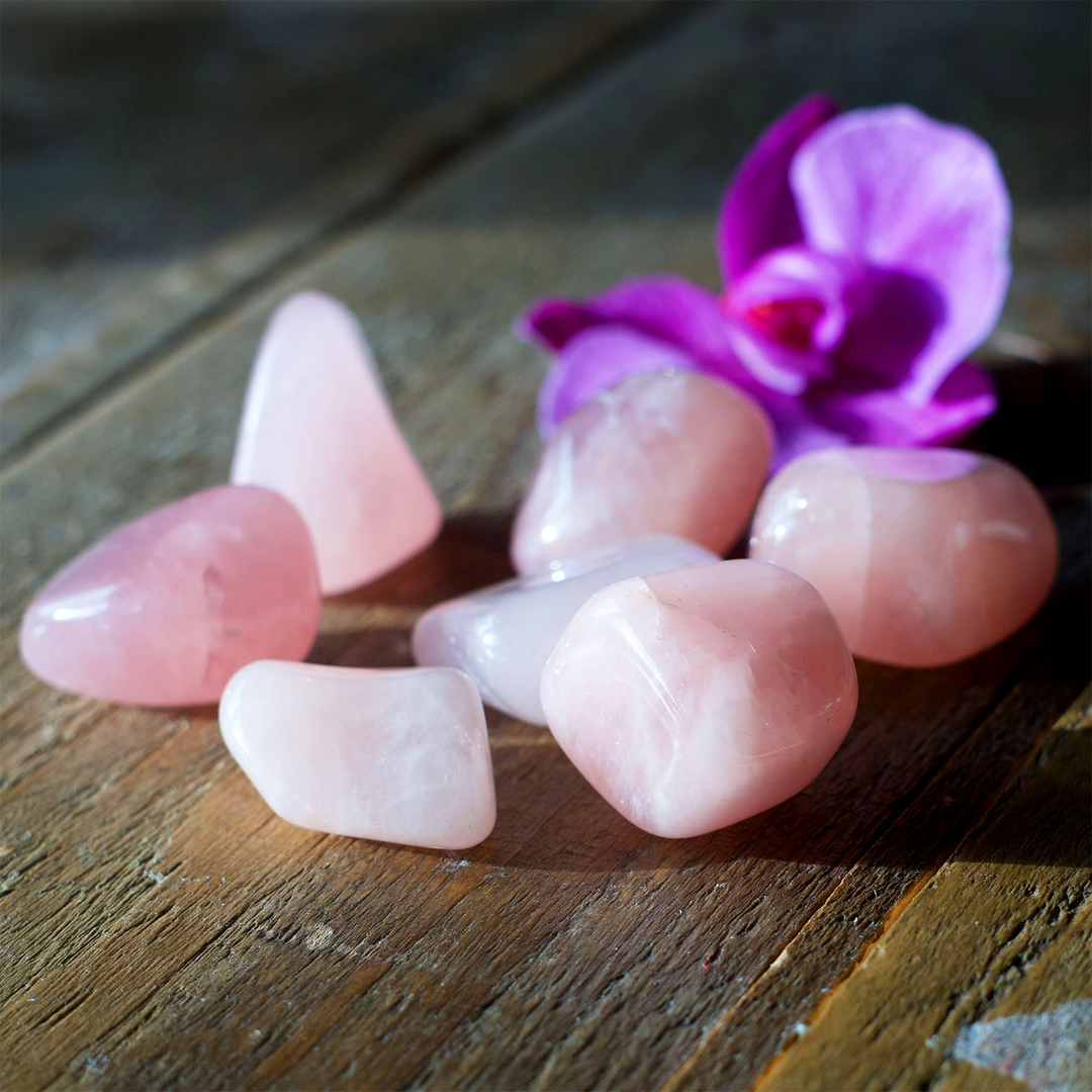 Pierre roulée, Quartz rose - Pierre roulée naturelle - Miracles minéraux