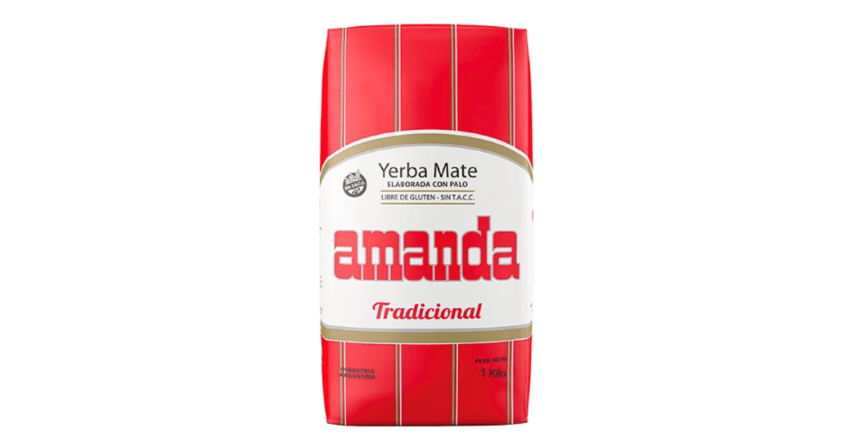 Amanda - Tradicional 1kg - Yerba Mate - Eh che... Qué mate
