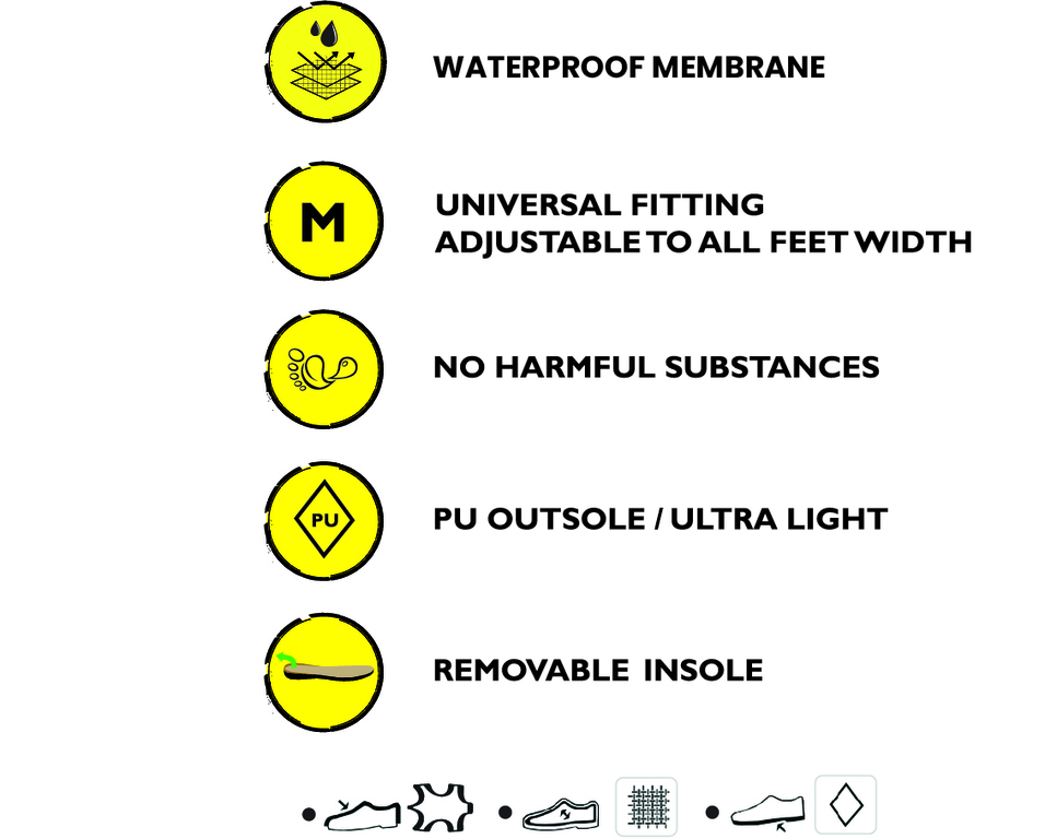 3F bar3foot - ELF STEP TEX bleu marine - 2BE38T/3