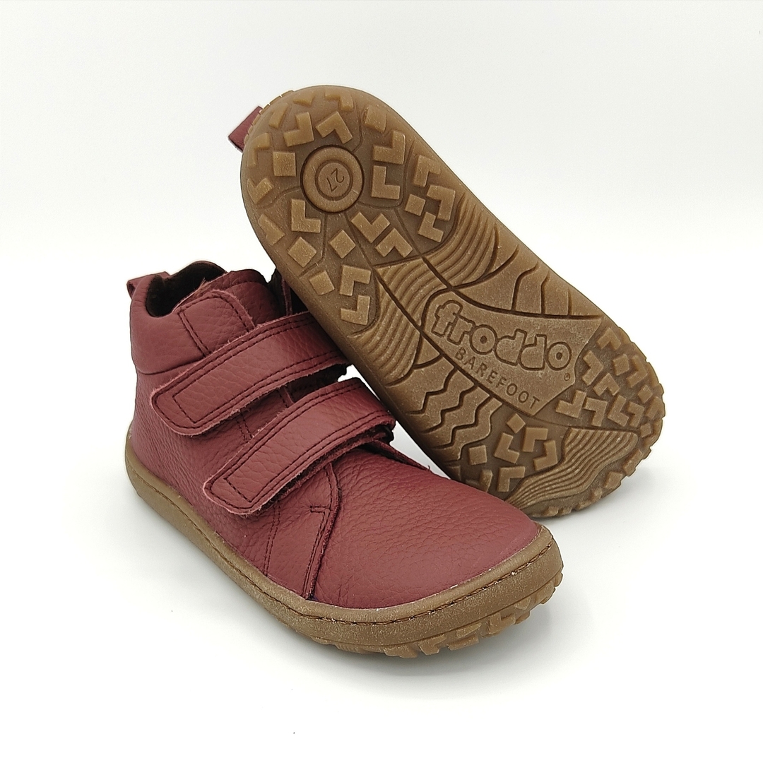 Bottines AUTUMN Froddo barefoot - Bordeaux - G3110201-10