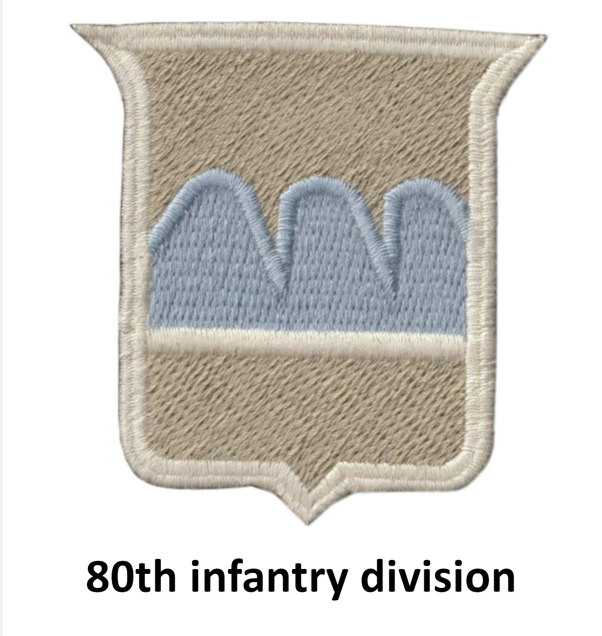 Patch Insigne 80th Infantry Division US ARMY - US ARMY/Patchs, insignes ...