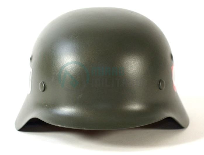 Casque Stahlhelm M40 Waffen-SS FELDGRAU Réplique - Waffen-SS/Casques - Mirag-Militaria