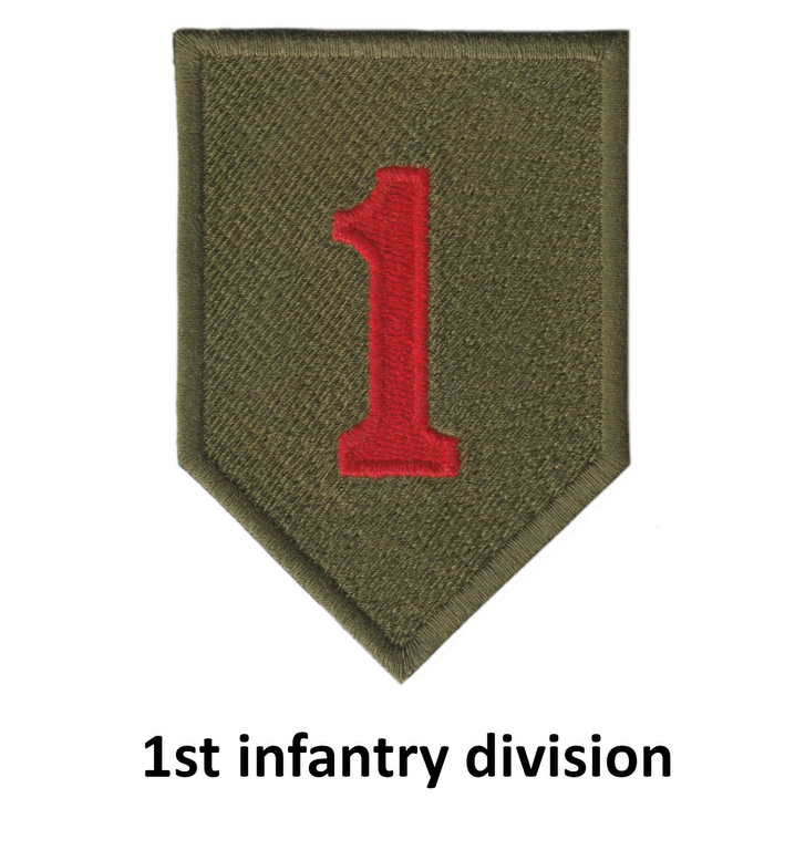 Patch Insigne 1st infantry division US ARMY - US ARMY/Patchs, insignes ...