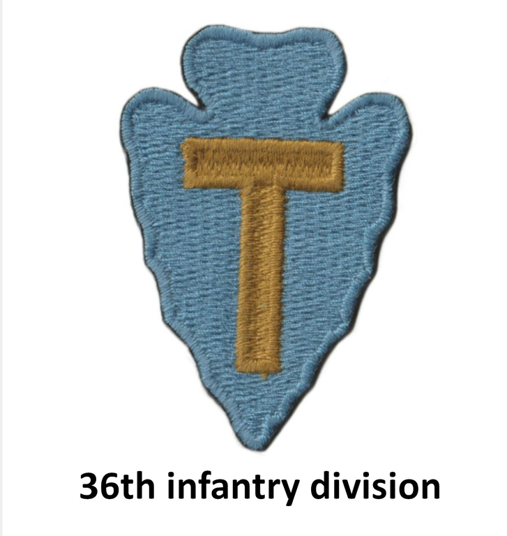 Patch Insigne 36th Infantry Division US ARMY - US ARMY/Patchs, insignes ...