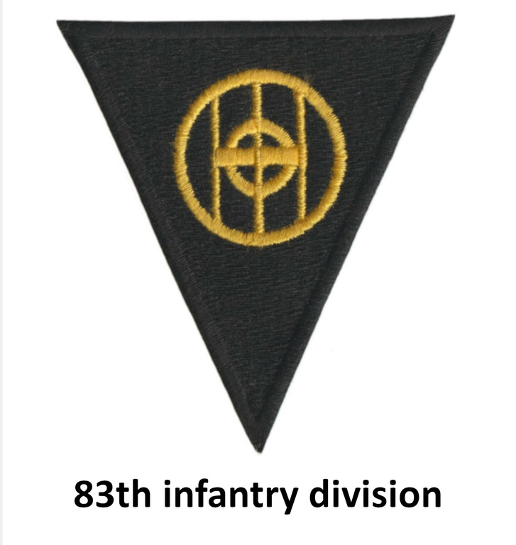 Patch Insigne 83th Infantry Division US ARMY - US ARMY/Patchs, insignes ...