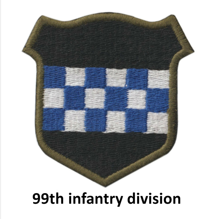 Patch Insigne 99th Infantry Division US ARMY - US ARMY/Patchs, insignes ...