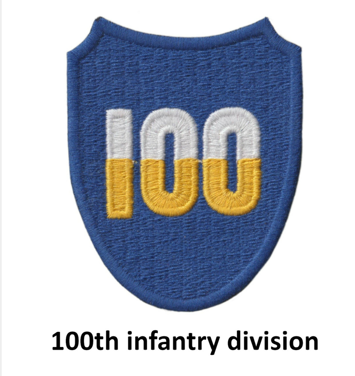 Patch Insigne 100th Infantry Division US ARMY - US ARMY/Patchs ...