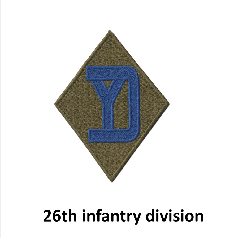 Patch Insigne 26th Infantry Division US ARMY - US ARMY/Patchs, insignes ...