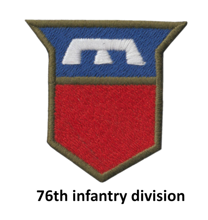 Patch Insigne 76th Infantry Division US ARMY - US ARMY/Patchs, insignes ...