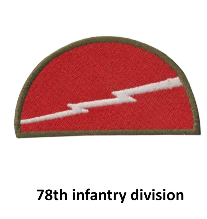 Patch Insigne 78th Infantry Division US ARMY - US ARMY/Patchs, insignes ...