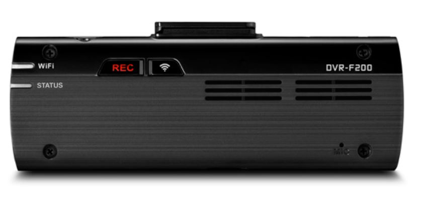 Dash cam Alpine DVR-F200 : Dash Cam Full HD, GPS intégré, Wifi