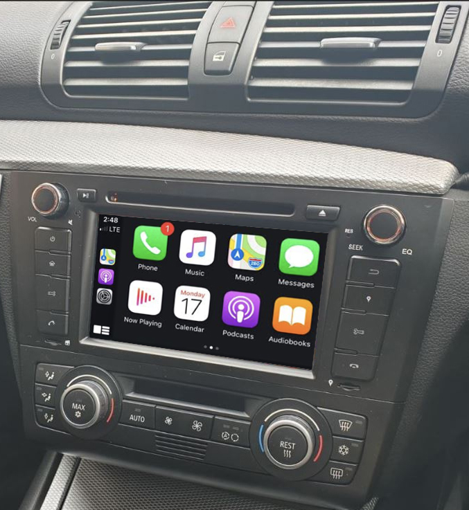Autoradio Tactile Gps Dvd Et Bluetooth Bmw Série 1 Hightech Privee