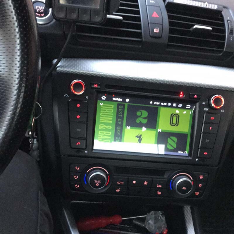 Autoradio Tactile Gps Dvd Et Bluetooth Bmw Série 1 Hightech Privee