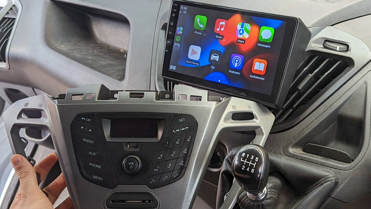 Autoradio Ford Transit Custom | CarPlay QLED GPS | HighTech-Privee