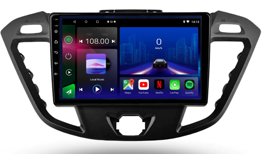 Autoradio Ford Transit | CarPlay Android QLED | HighTech-Privee