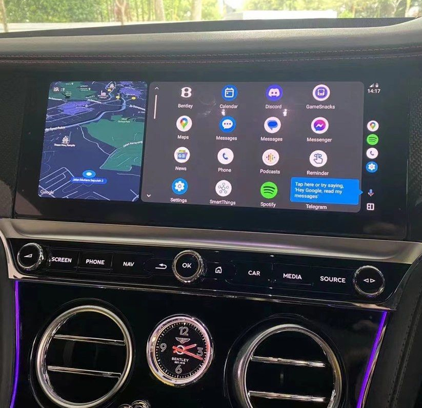 Module CarPlay sans fil Bentley | Android Auto & Youtube Premium