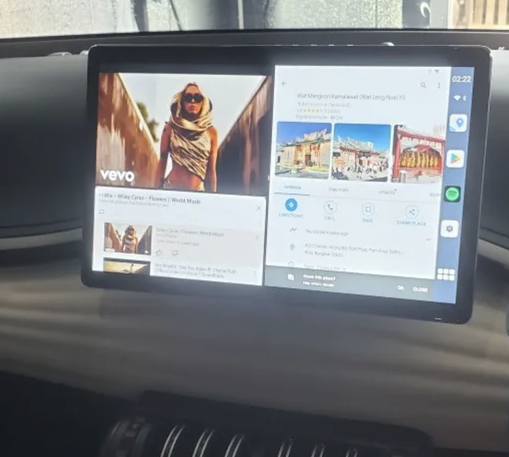Interface Android/Apple CarPlay sans fil BYD | Kit Youtube Connect