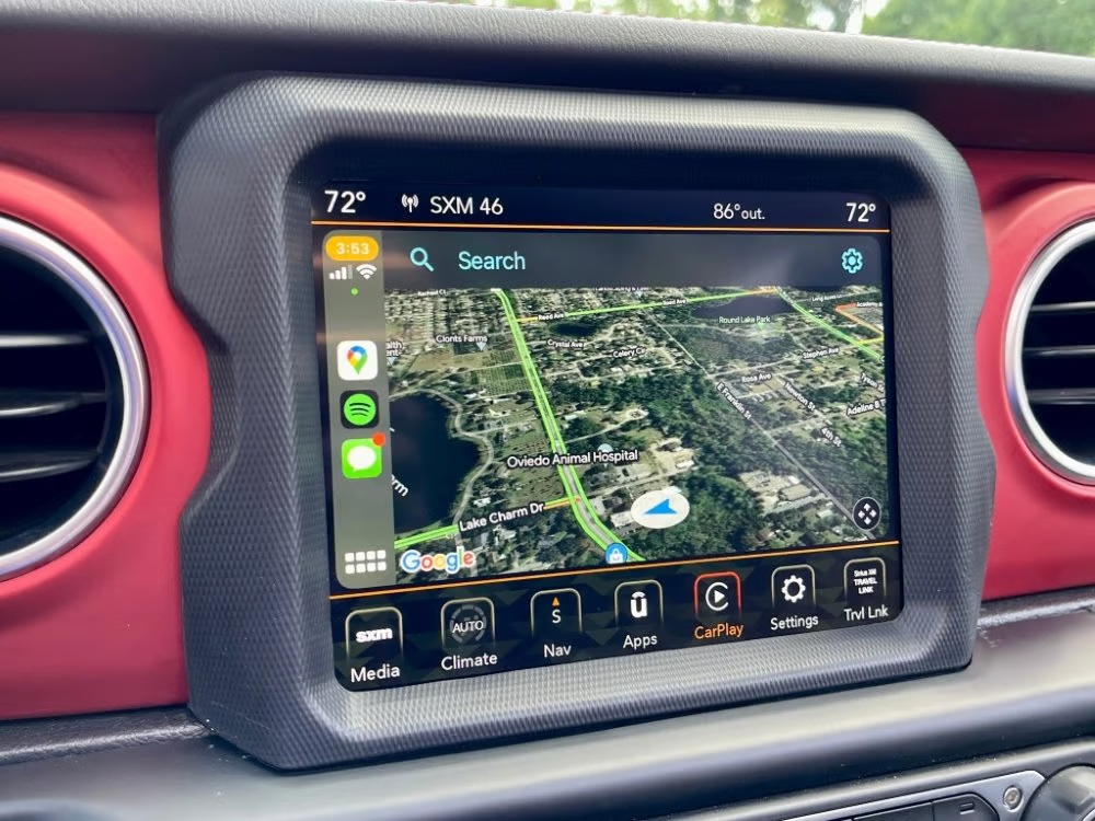 Jeep : Android Auto sans fil + Streaming | Netflix