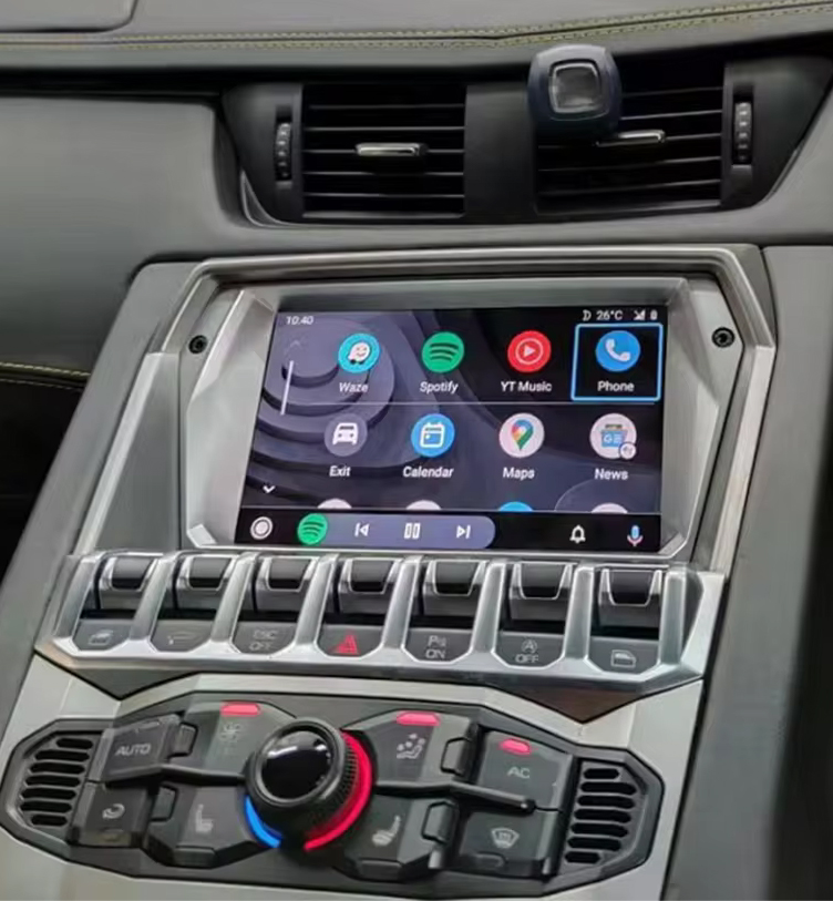 Lamborghini : Android Auto & Streaming sans fil | netflix