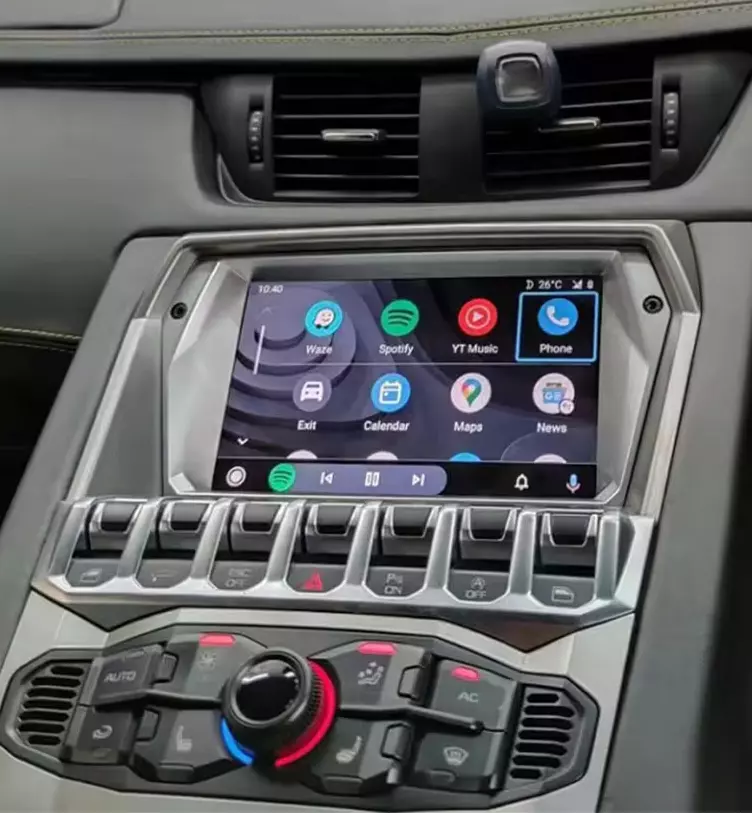 Interface CarPlay Android Auto Lamborghini | Upgrade Lamborghini ...