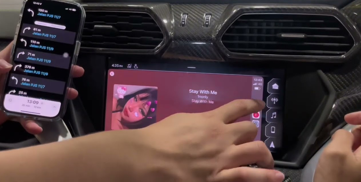 Lamborghini : Android Auto & Streaming sans fil | netflix