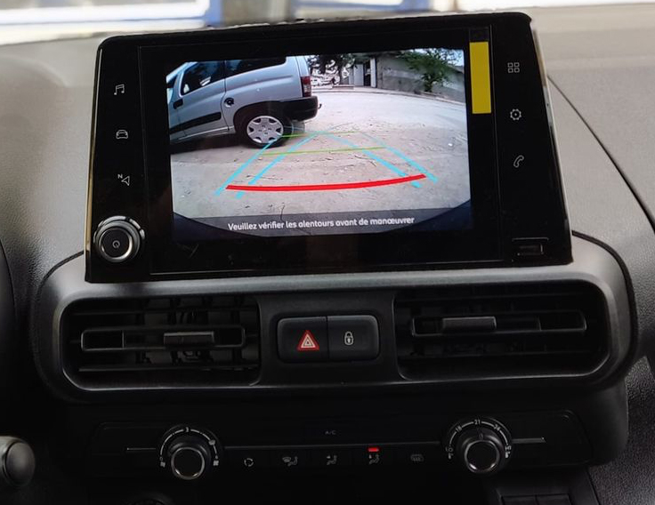 Interface Caméra de Recul Fiat Doblo 2022+ | Kit Multimédia Écran