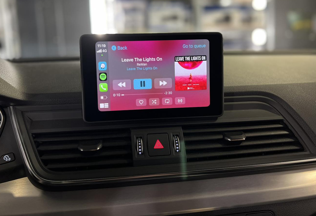 Interface CarPlay/Android Auto sans fil Audi | Kit Youtube & Connect