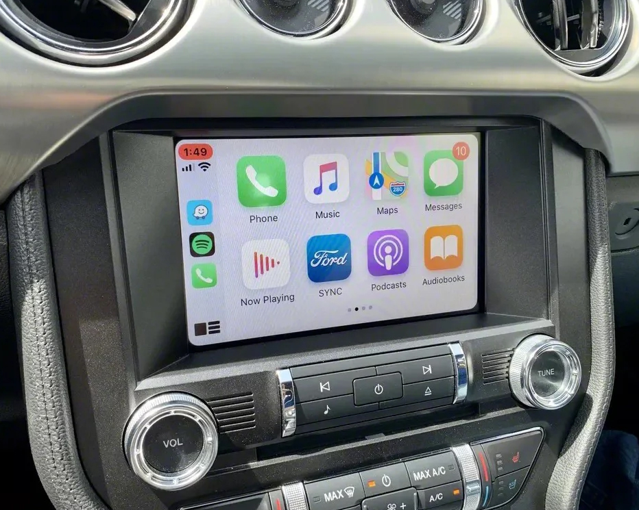 Ford Mustang | CarPlay & Android Auto | Installation plug-and-play