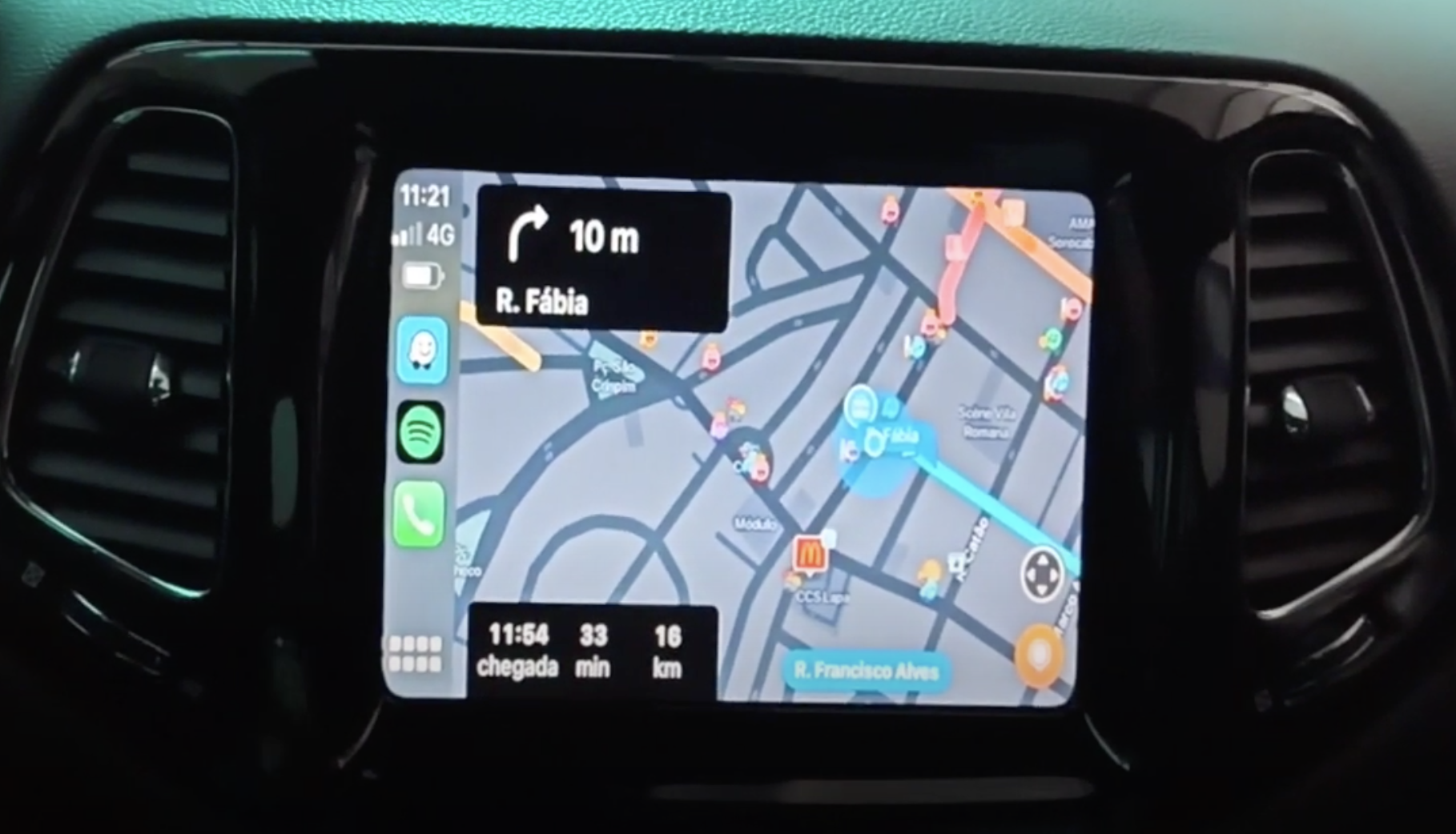 Jeep Compass (2016-2021) | CarPlay Sans Fil