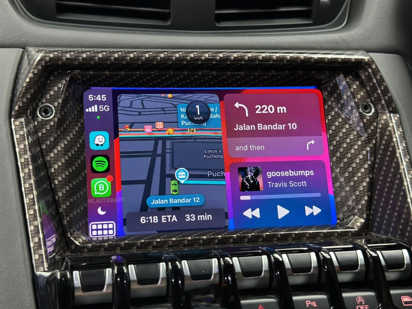 Lamborghini Aventador (2011-2020) | CarPlay Sans Fil