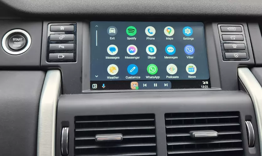 Interface CarPlay Android Auto Land Rover | Upgrade InControl Touch Pro