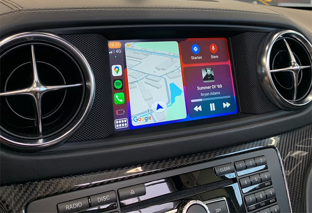 Boîtier Apple CarPlay Mercedes | Interface Android Auto Tous Systèmes