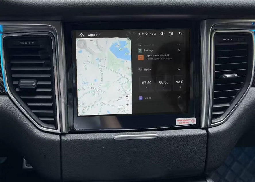 Autoradio CarPlay Porsche | GPS Android Auto sans fil intégré