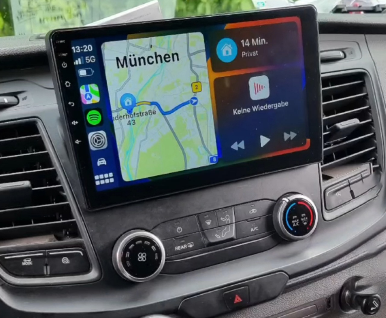 Autoradio Android Auto & CarPlay Ford | Navigation GPS intégrée