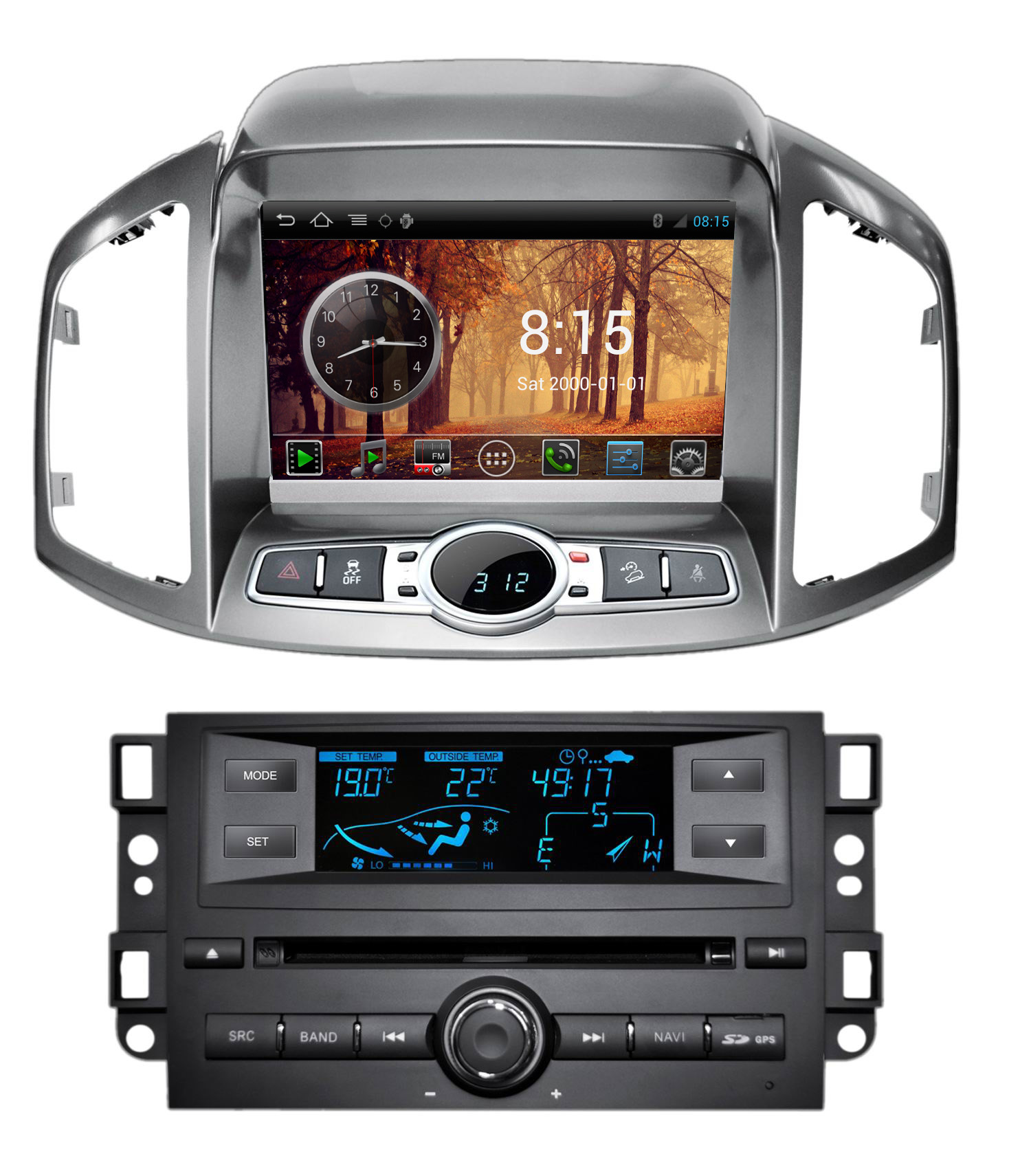 Autoradio Android GPS Chevrolet Captiva depuis 2011 - HighTech-Privee.com