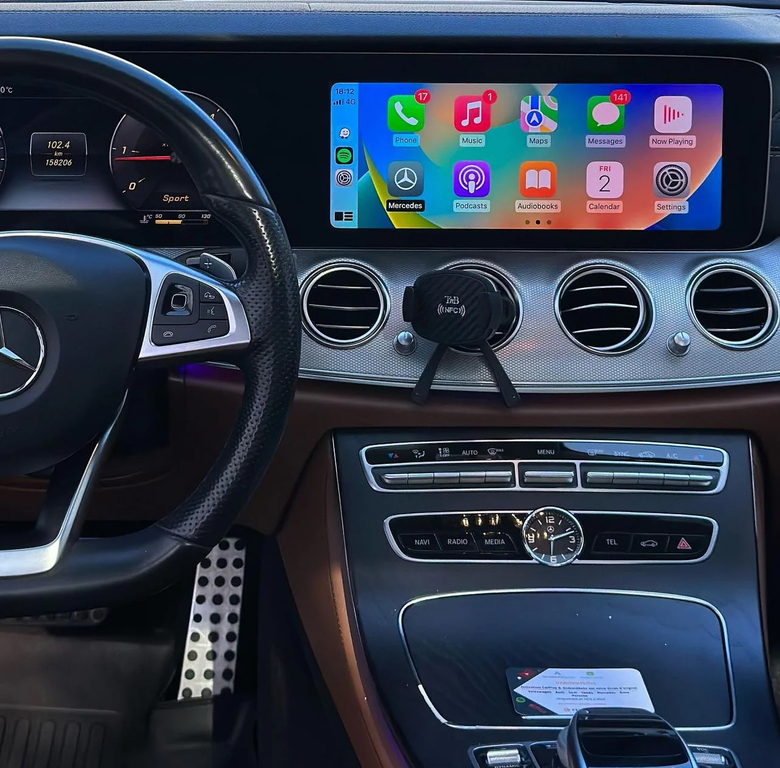 Mercedes Classe E W213 (2016-2024) | CarPlay Sans Fil