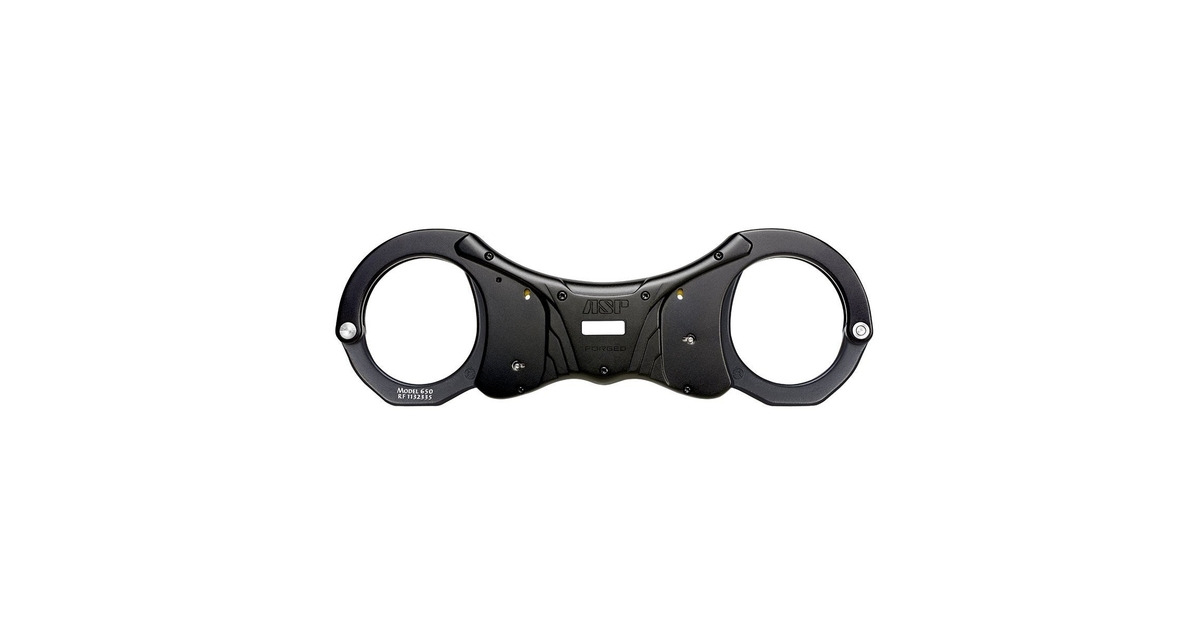 ASP MENOTTES ULTRA RIGIDE ALU NOIRES - Menotte - Protect Or Save