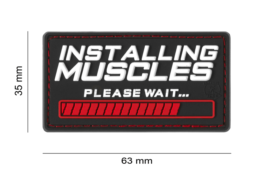 Patch Installing Muscles Rubber - INTERVENTION/Patchs - Protect Or Save