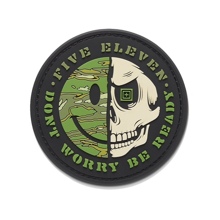 5.11 DON'T WORRY BE READY PATCH - INTERVENTION/Patchs - Protect Or Save